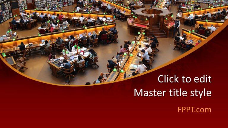161107-library-template-16x9-1 - Free PowerPoint Templates