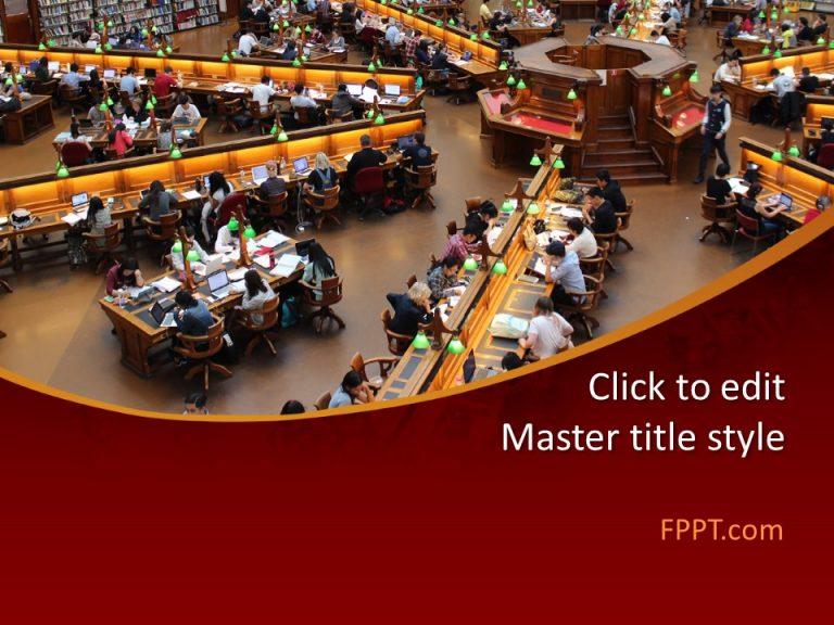 Free Library PowerPoint Templates