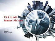 Free Time Control PowerPoint Template - Free PowerPoint Templates