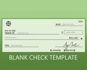 Free Blank Check Template for PowerPoint - Free PowerPoint Templates