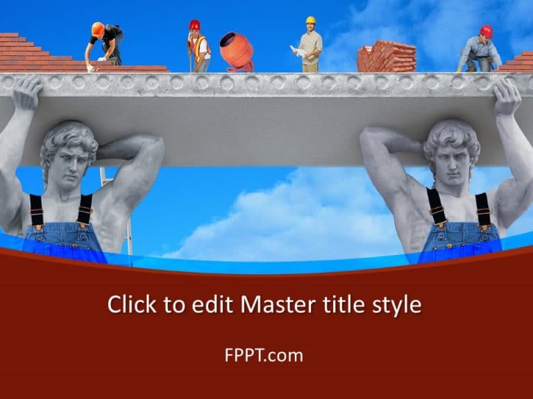 Free Construction PowerPoint Templates & Presentation Slides