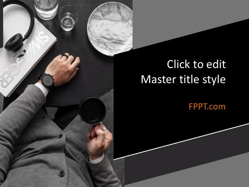 Free Business VIP Lounge PowerPoint Template - Free PowerPoint Templates