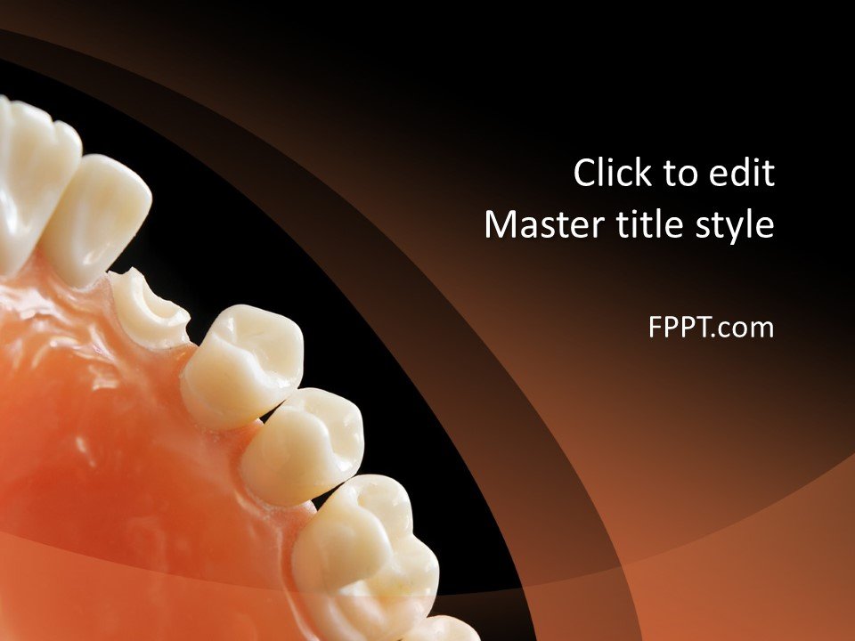 Free Odontology PowerPoint Template - Free PowerPoint Templates
