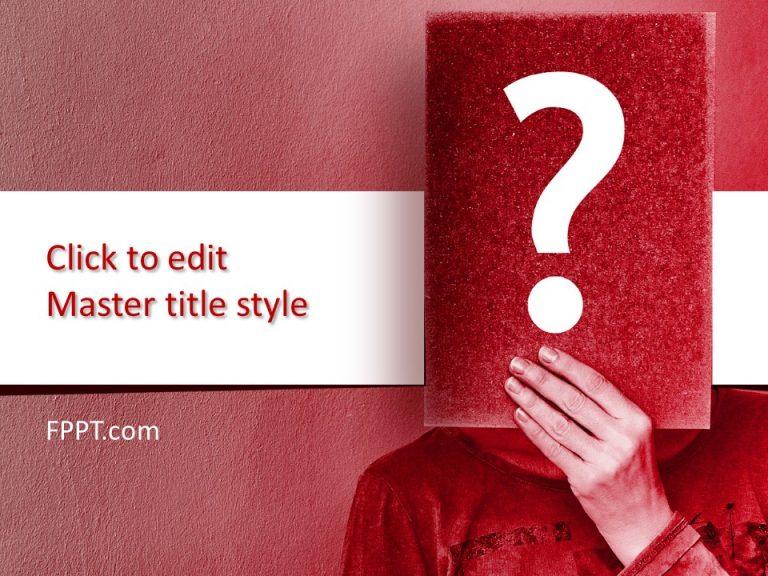 Free Question & Answer PowerPoint Templates & Questions Slides