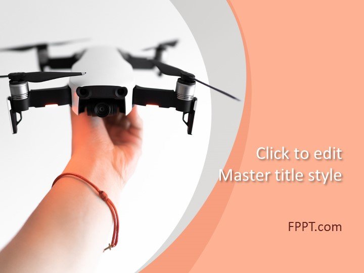 Free Drone Technology PowerPoint Template - Free PowerPoint Templates