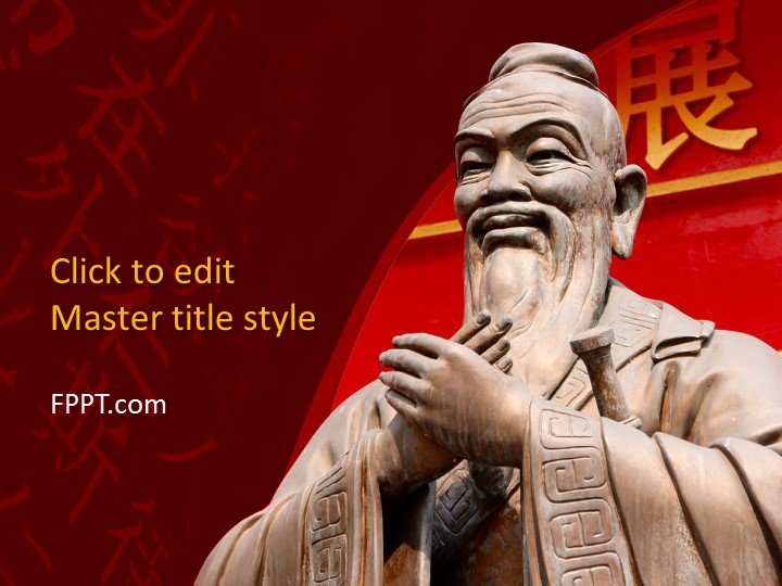 Free Confucius PowerPoint Template - Free PowerPoint Templates