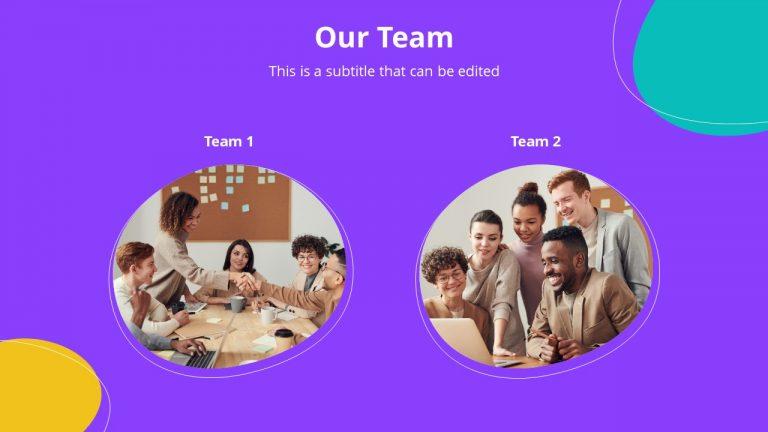 Our Team Slide - Free PowerPoint Templates