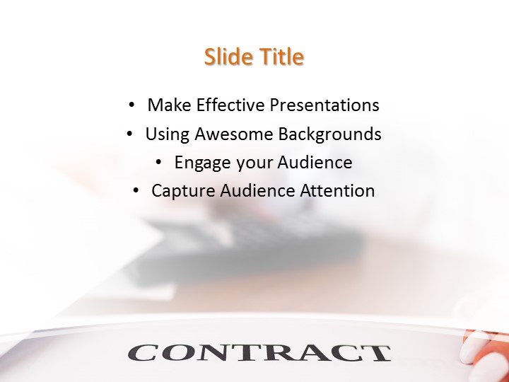 161773-contract-template-4x3-2 - Free PowerPoint Templates