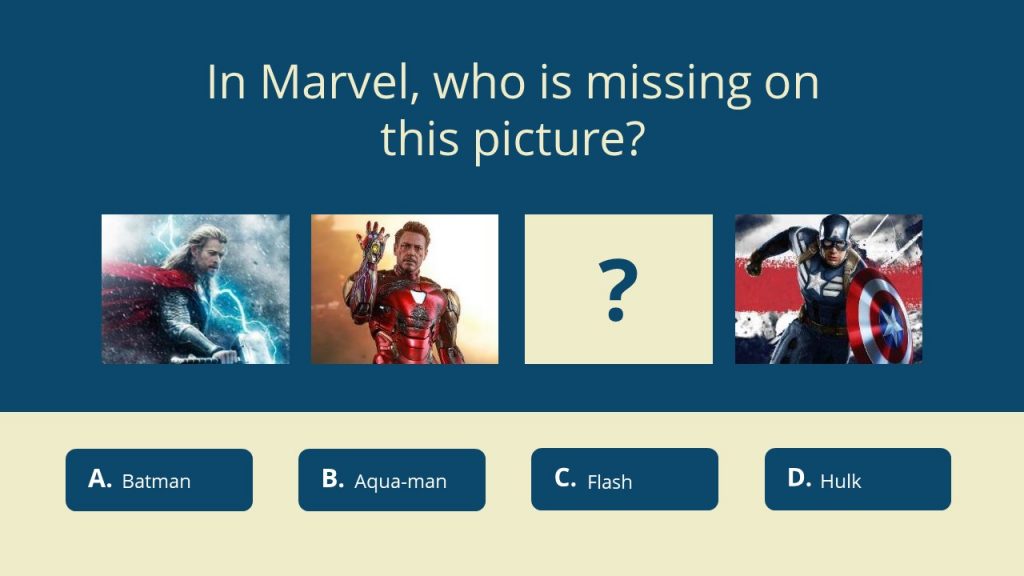 30141-trivia-powerpoint-template-9-super-hero-marvel - Free PowerPoint ...