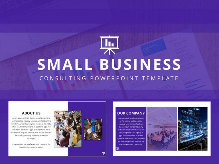 Free Management Consulting Business PowerPoint Template - Free ...
