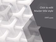 Free Abstract Gray Structure PowerPoint Template - Free PowerPoint ...