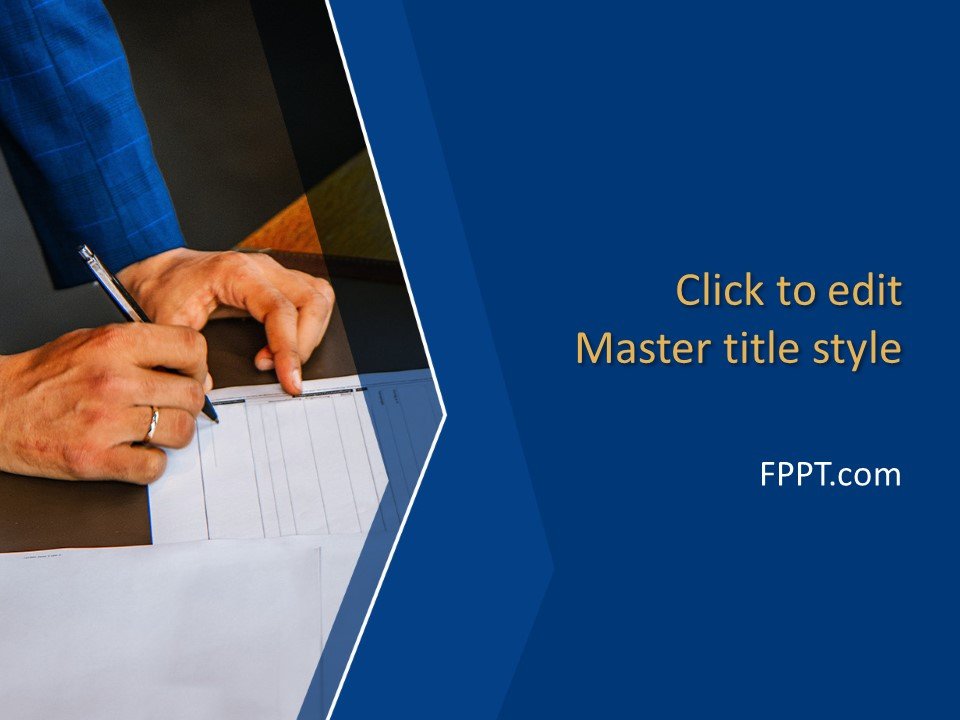 Free Agreement PowerPoint Templates