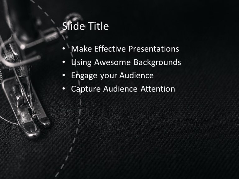 162323-sewing-template-4x3-3 - Free PowerPoint Templates