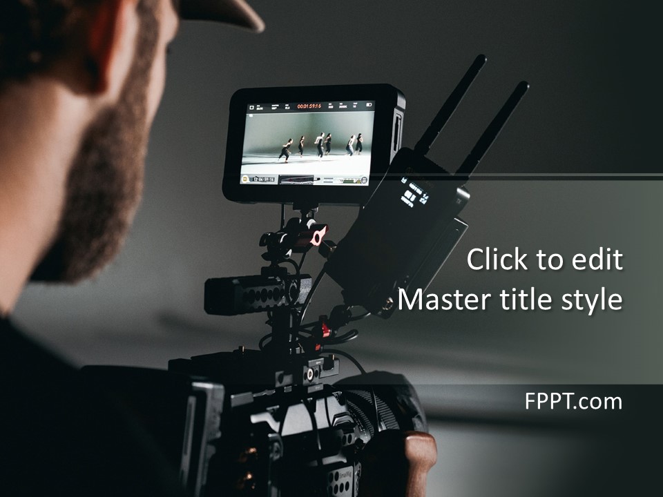 Free Video Production PowerPoint Template - Free PowerPoint Templates