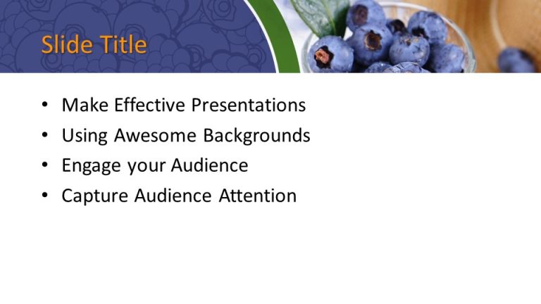 162358-blueberries-template-16x9-2 - Free PowerPoint Templates