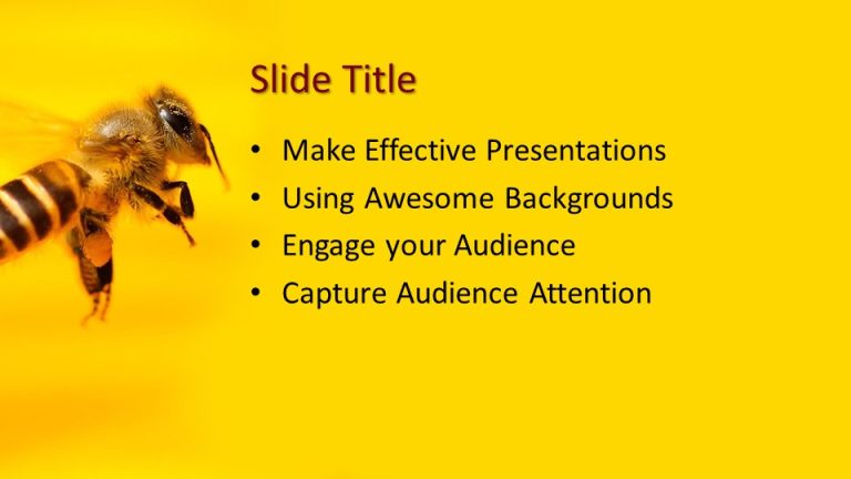 162576-bee-template-16x9-3 - Free PowerPoint Templates