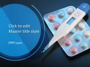 Free Thermometer PowerPoint Template & Slides for Presentation