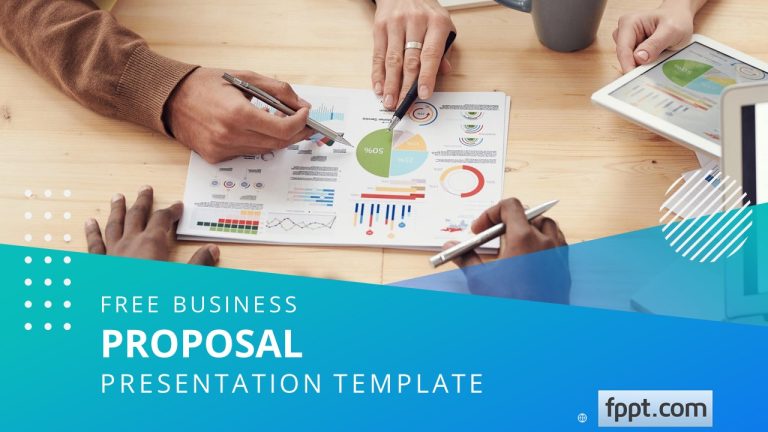 Proposal Cover Slide - Free PowerPoint Templates