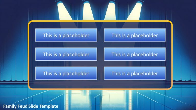 Family Feud Board - Free PowerPoint Templates